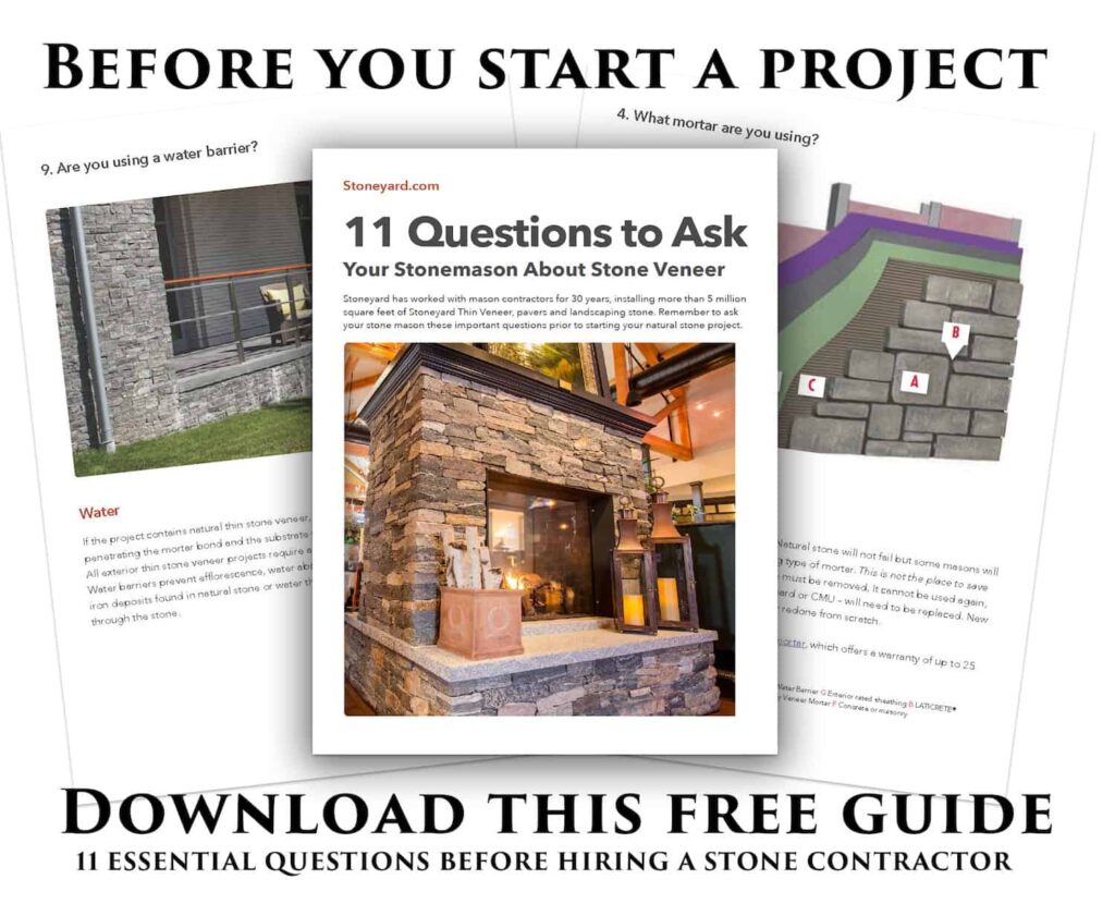 Key Questions to Ask Your Stonemason About Stone Veneer - Stoneyard