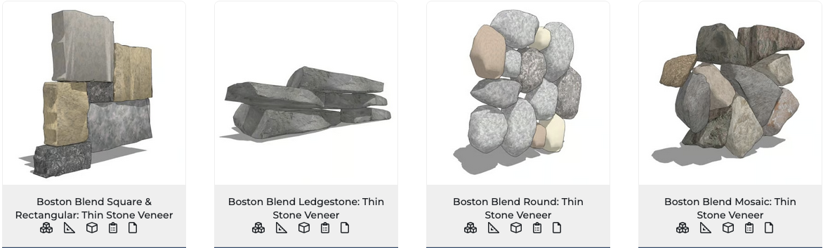 New Revit Files for Boston Blend Thin Stone Veneer - Stoneyard