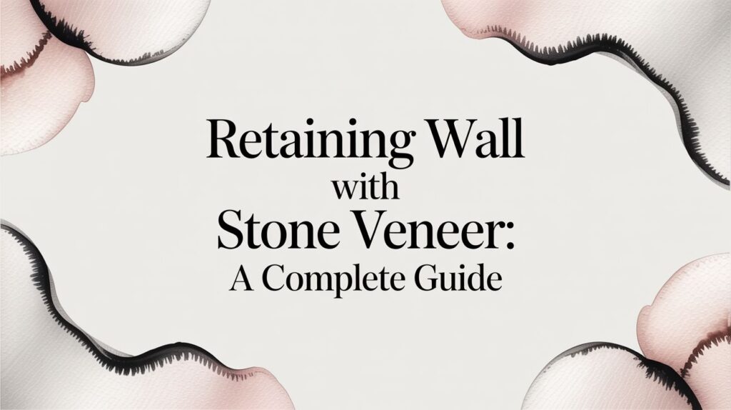 Retaining Wall with Stone Veneer: A Complete Guide