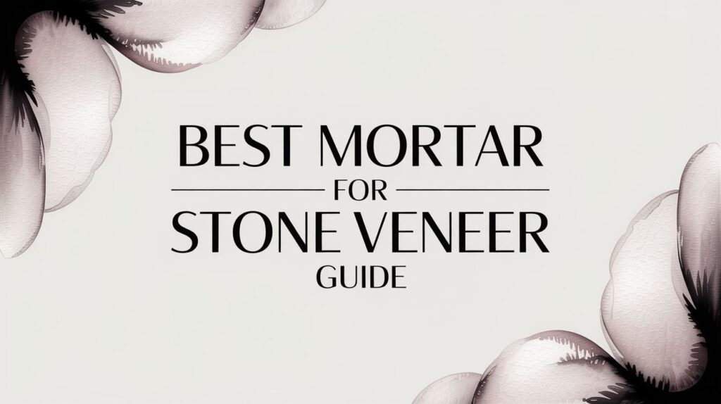 Best Mortar for New England Thin Stone Veneer Guide